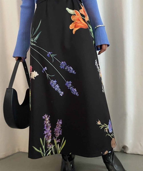 AMERI（アメリ）の「UND ANNABELLE FLARE SKIRT（スカート）」 - WEAR