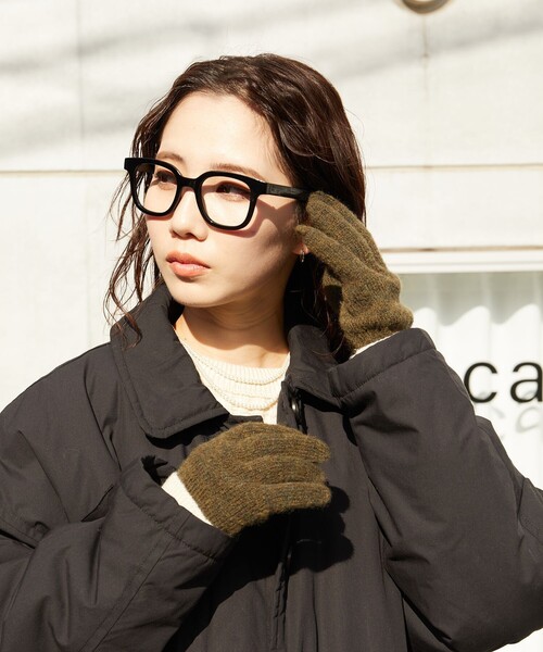 TEMBEA（テンベア）の「TEMBEA/テンベア WOOL GUNTE M / ウール 手袋（手袋）」 - WEAR