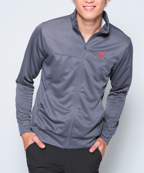 FILA（フィラ）の「FILA/フィラ FILAジャージスタンドジャケット ワンポイント UVケア 447350（ジャージ）」 - WEAR