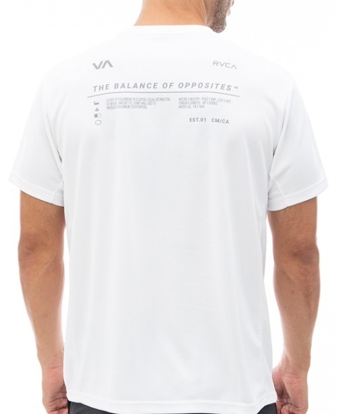 RVCA（ルーカ）の「RVCA SPORT メンズ 【NIGHTRUN】 BRAND REFLECT SS ラッシュガード 【2024年夏 ...