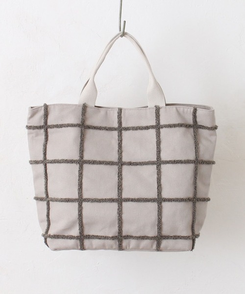 SETUP7（セットアップセブン）の「【SETUP7】e.e.p.ウィンドウペンチェックトートバッグ SNBD（トートバッグ）」 - WEAR