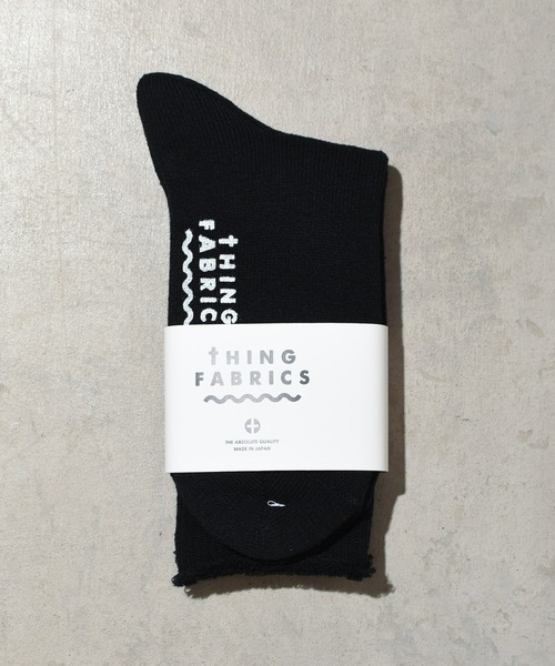 THING FABRICS（シングファブリックス）の「《THING FABRICS》TF Organic Heather Pile Crew ...