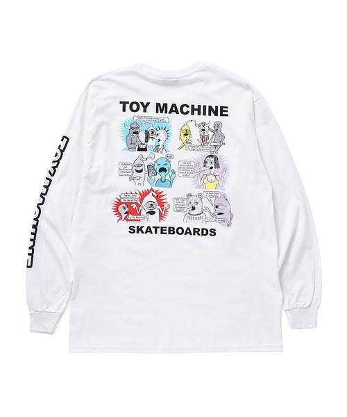 TOY MACHINE（トイ マシーン）の「TOYMACHINE TRACT LONG TEE（Tシャツ/カットソー）」 - WEAR