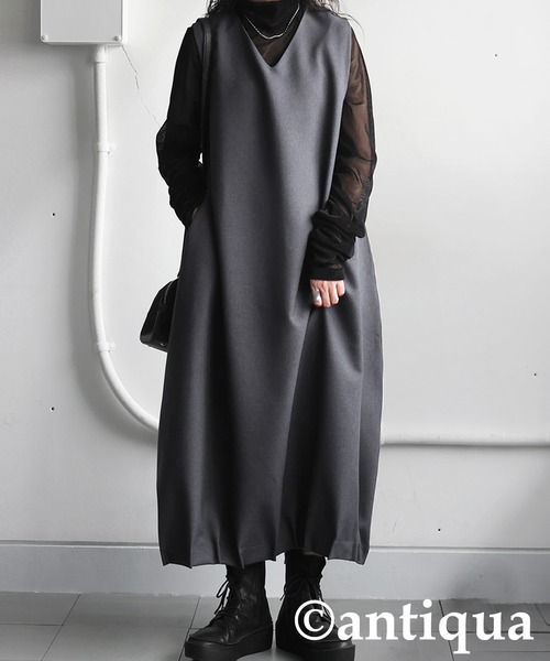 antiqua（アンティカ）の「バルーンワンピース（ワンピース）」 - WEAR