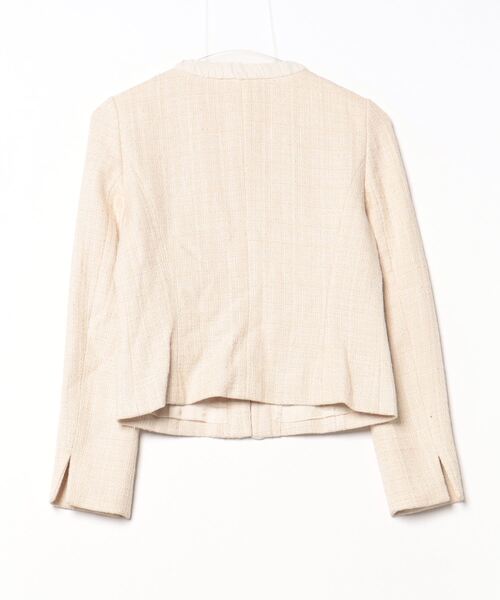 【ブランド古着】チェック柄ツイードジャケット（その他アウター）｜ANAYI（アナイ）のファッション通販 - ZOZOUSED