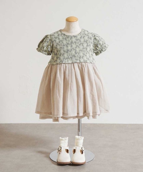 【セール】【Hoppetta】flowerワンピース 80cm・90cm・100cm（ワンピース）｜Hoppetta（ホッペッタ）のファッション通販 - ZOZOTOWN