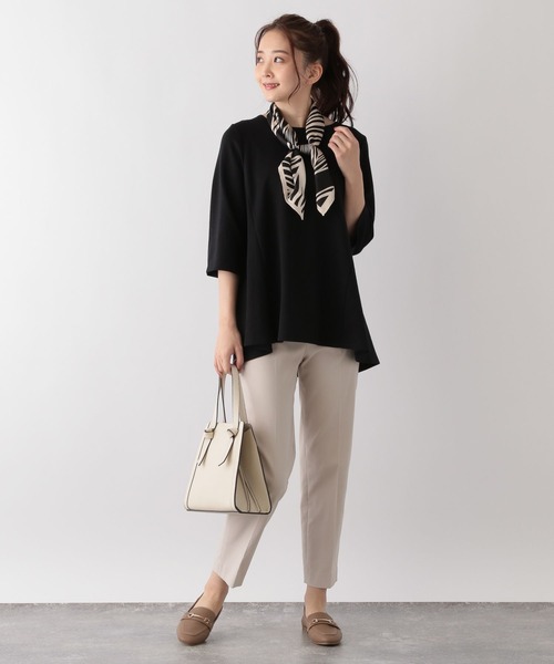 GLOBAL WORK（グローバルワーク）の「なめらかタッチテントライン7分袖/992234（Tシャツ/カットソー）」 - WEAR