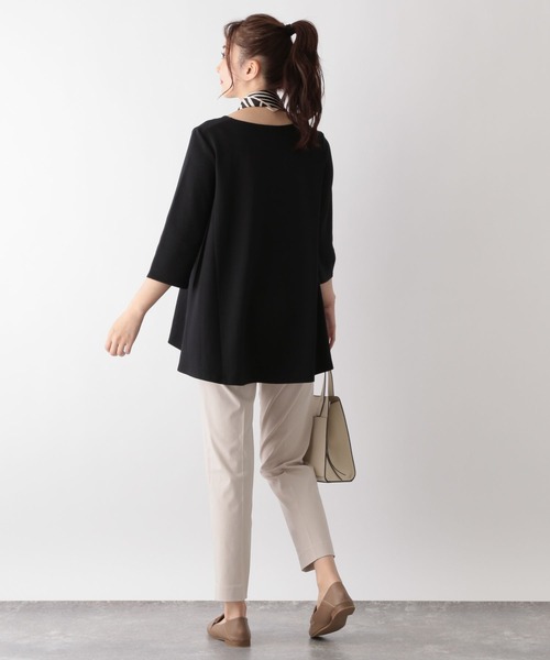 GLOBAL WORK（グローバルワーク）の「なめらかタッチテントライン7分袖/992234（Tシャツ/カットソー）」 - WEAR