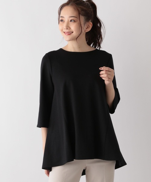 GLOBAL WORK（グローバルワーク）の「なめらかタッチテントライン7分袖/992234（Tシャツ/カットソー）」 - WEAR