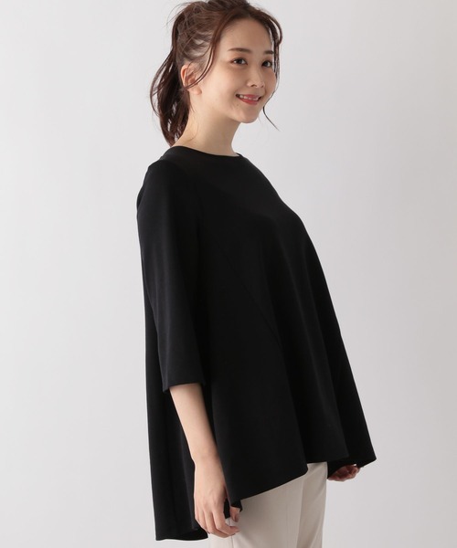 GLOBAL WORK（グローバルワーク）の「なめらかタッチテントライン7分袖/992234（Tシャツ/カットソー）」 - WEAR