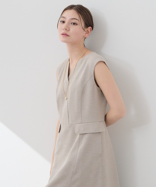 【セール/ブランド古着】ノースリーブワンピース（ワンピース）｜ANAYI（アナイ）のファッション通販 - ZOZOUSED