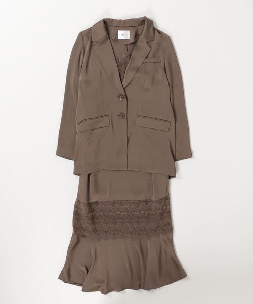 JACKET SET FLUFFY LACE DRESS（Tシャツ/カットソー）｜STUDIOUS（ステュディオス）のファッション通販 - ZOZOTOWN