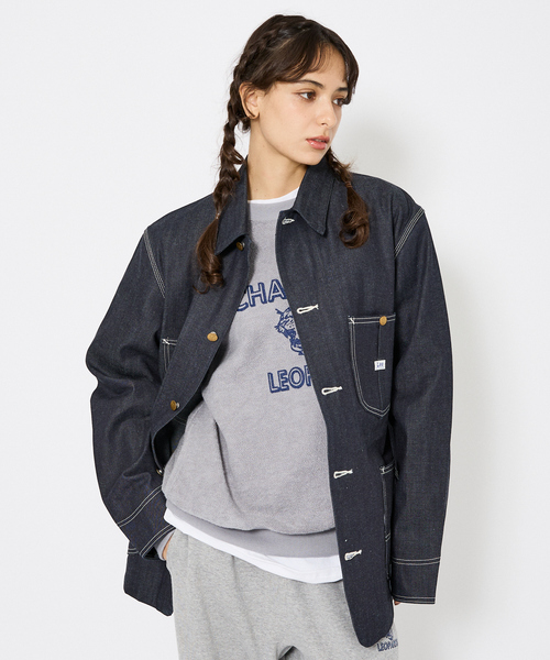 Lee（リー）の「【Lee/リー】 ロコジャケット/LOCO DENIM JACKET/ リジッドデニム/ カバーオール/セットアップ（デニム ...