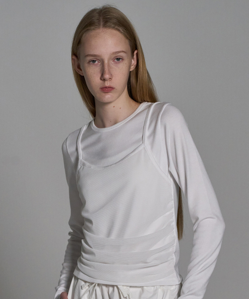 Layered LS Ts_White（Tシャツ/カットソー）｜Ellioti（エリオティ）のファッション通販 - ZOZOTOWN