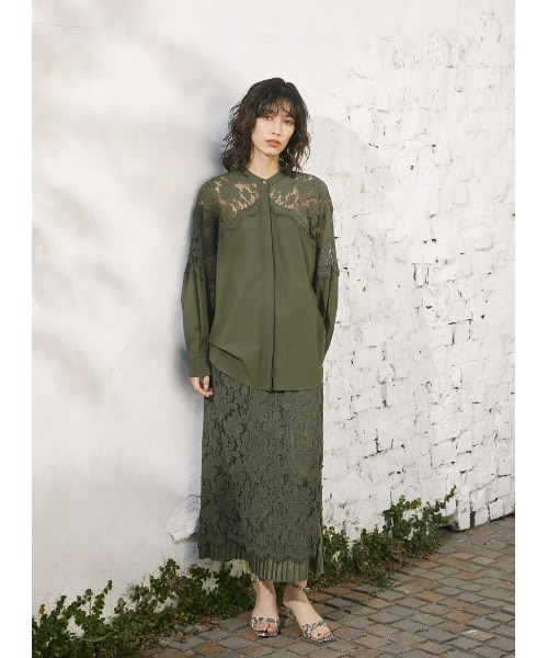 COEL（コエル）の「2WAYレースレイヤードスカート（スカート）」 - WEAR