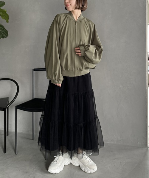 LEPSIM（レプシィム）の「UVリブネックブルゾン 991971（ブルゾン）」 - WEAR