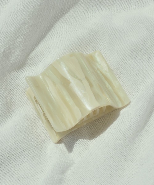 ワイド ウェーブ アセチ ヘアー クリップ（バレッタ/ヘアクリップ）｜GOLDY（ゴールディ）のファッション通販 - ZOZOTOWN