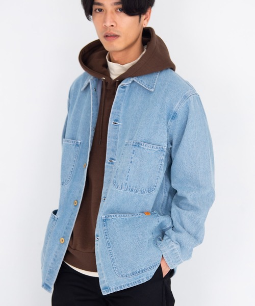 UNIVERSAL OVERALL（ユニバーサルオーバーオール）の「【UNIVERSAL OVERALL】DENIM COVERALL（カバー ...