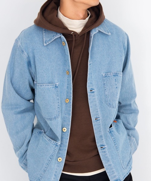 UNIVERSAL OVERALL（ユニバーサルオーバーオール）の「【UNIVERSAL OVERALL】DENIM COVERALL（カバー ...