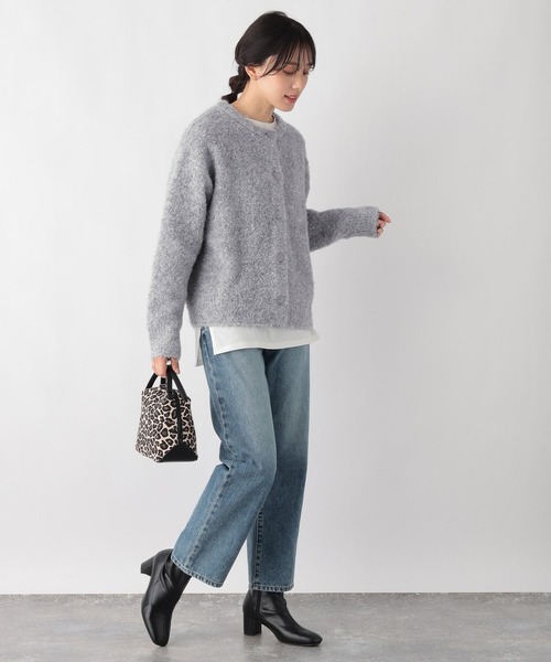 GLOBAL WORK（グローバルワーク）の「ブークレニットカーディガン/988024（カーディガン/ボレロ）」 - WEAR