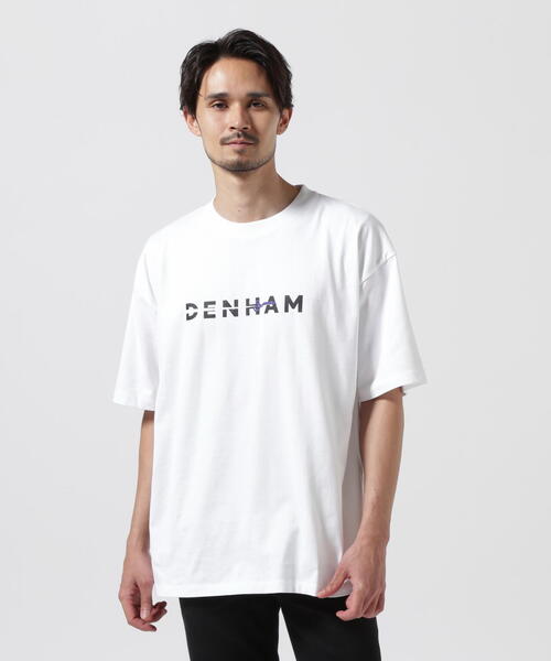 DENHAM（デンハム）の「DENHAM/デンハム/TOKYO CUT THE LOGO TEE（Tシャツ/カットソー）」 - WEAR