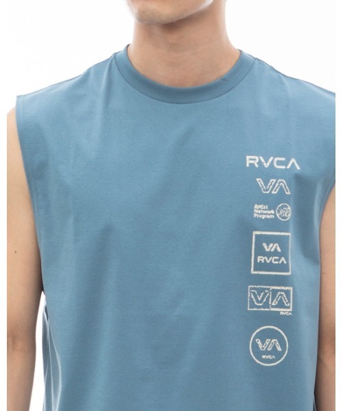 RVCA（ルーカ）の「RVCA メンズ 【SURF TEE】 ALL LOGO SURF TANK ラッシュガード 【2024年夏モデル】/ルーカノースリーブ・マッスルタンク(水着)（ラッシュ ...