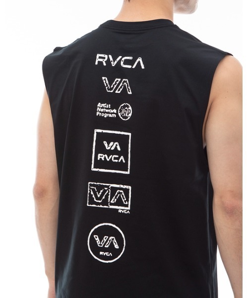 RVCA（ルーカ）の「RVCA メンズ 【SURF TEE】 ALL LOGO SURF TANK ラッシュガード 【2024年夏モデル】/ルーカノースリーブ・マッスルタンク(水着)（ラッシュ ...