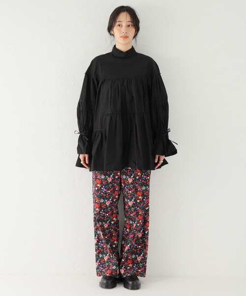 leur logette（ルルロジェッタ）の「【leur logette/ルールロジェット】THEATER CHECK BL：ブラウス（シャツ/ブラウス）」 - WEAR