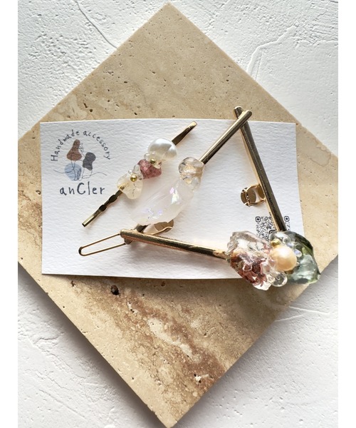 【anCler】メタルヘアクリップ(MA)（バレッタ/ヘアクリップ）｜tone（トーン）のファッション通販 - ZOZOTOWN