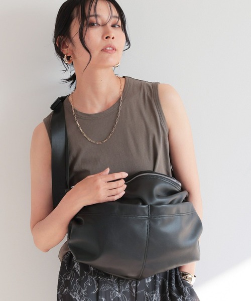 BARNYARDSTORM（バンヤードストーム）の「BARNYARDSTORM / ドロストソフトエコレザーショルダー【WEB限定】（ショルダーバッグ）」 - WEAR