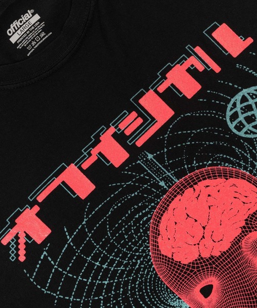 OFFICIAL（オフィシャル）の「OFFICIAL オフィシャル/ Spirit Into Matter T-Shirt プリントTシャツ ...