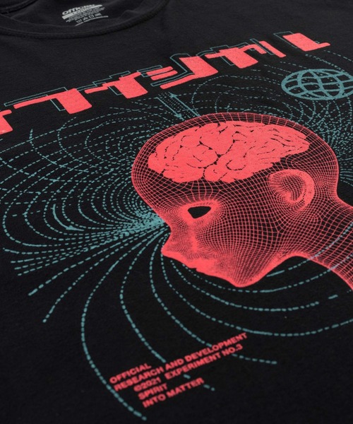 OFFICIAL（オフィシャル）の「OFFICIAL オフィシャル/ Spirit Into Matter T-Shirt プリントTシャツ ...