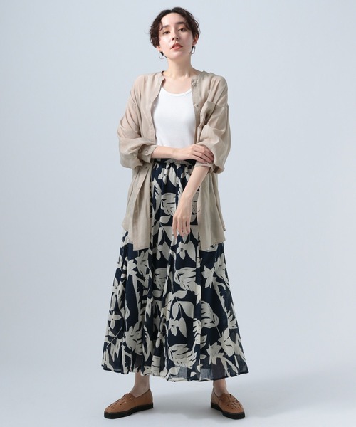 BAYFLOW（ベイフロー）の「シアーロングシャツ（シャツ/ブラウス）」 - WEAR