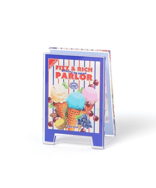 niko and...（ニコアンド）の「【FIZZ&RICH PARLOR】看板クリップ（ステーショナリー）」 - WEAR