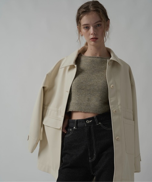 willfully（ウィルフリー）の「cropped 2way gentle knit tank（タンクトップ）」 - WEAR