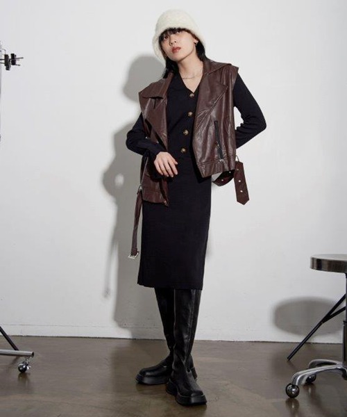 Y/lim（イリム）の「Y/lim ファーバケットハット（ニットキャップ/ビーニー）」 - WEAR