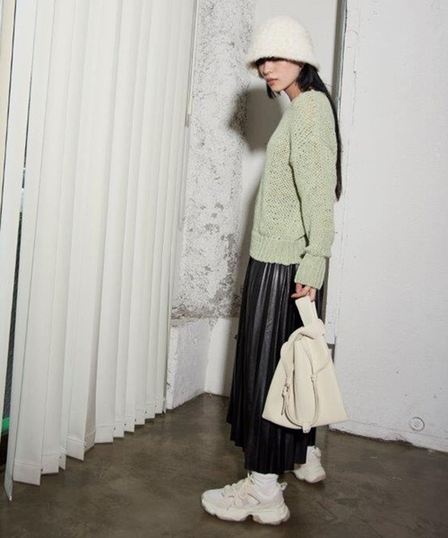 Y/lim（イリム）の「Y/lim ファーバケットハット（ニットキャップ/ビーニー）」 - WEAR