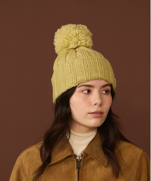 arth（アース）の「arth Big Ponpon Watch / アース（ニットキャップ/ビーニー）」 - WEAR