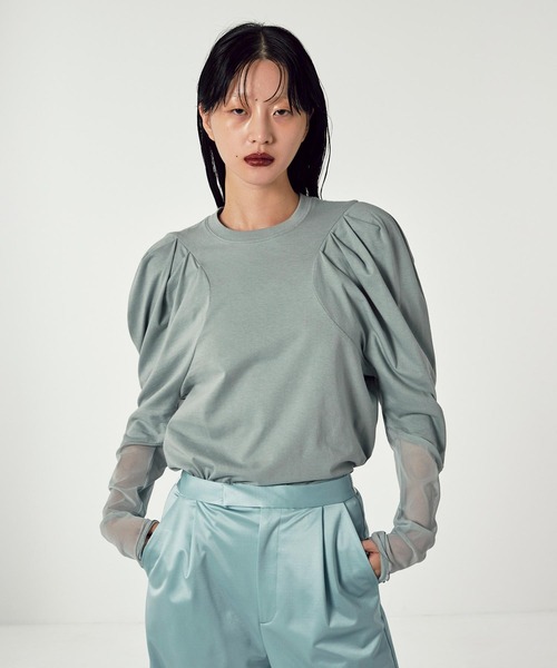THINGS THAT MATTER（シングス ザット マター）の「VOLUME SHOULDER TULLE CUT AND SEW ...