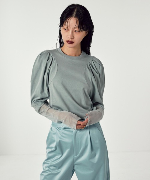 THINGS THAT MATTER（シングス ザット マター）の「VOLUME SHOULDER TULLE CUT AND SEW ...