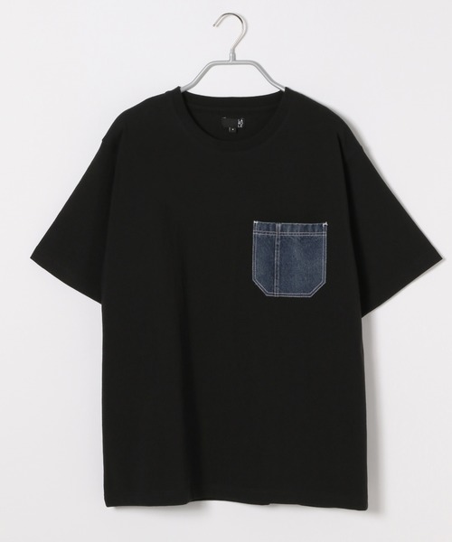 LAKOLE（ラコレ）の「デニムポケットTシャツ / LAKOLE（Tシャツ/カットソー）」 - WEAR