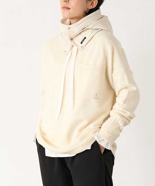 ARCH & LINE（アーチアンドライン）の「【ARCH ＆ LINE】FLEECE SNOODIE（ストール/ショール）」 - WEAR