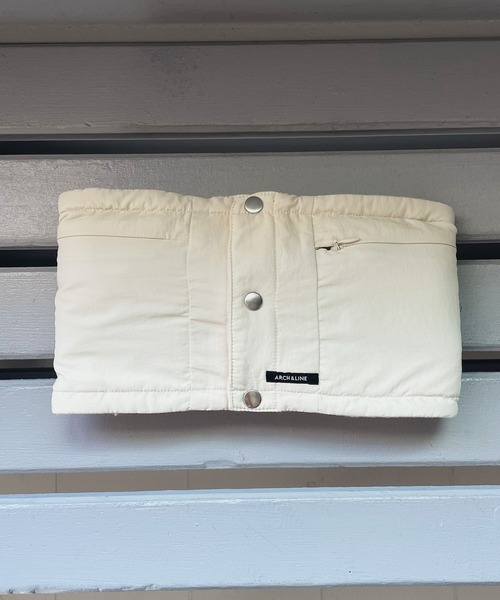 ARCH & LINE（アーチアンドライン）の「【ARCH ＆ LINE】FLEECE SNOODIE（ストール/ショール）」 - WEAR