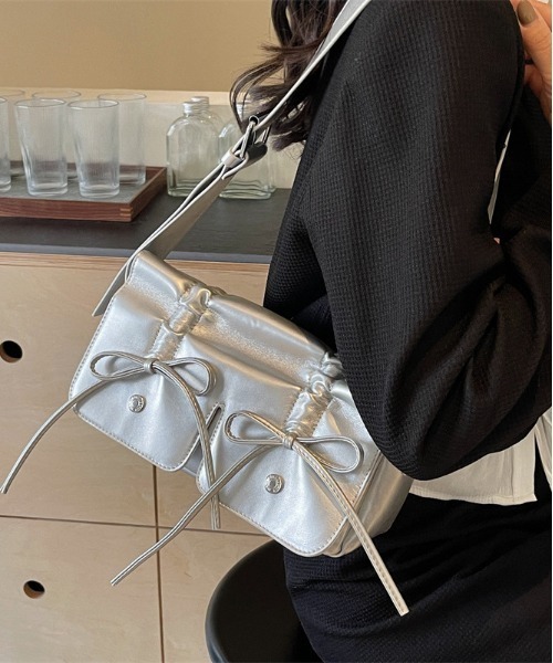 WEGO（ウィゴー）の「WEGO/ダブルリボンバッグ（ハンドバッグ）」 - WEAR