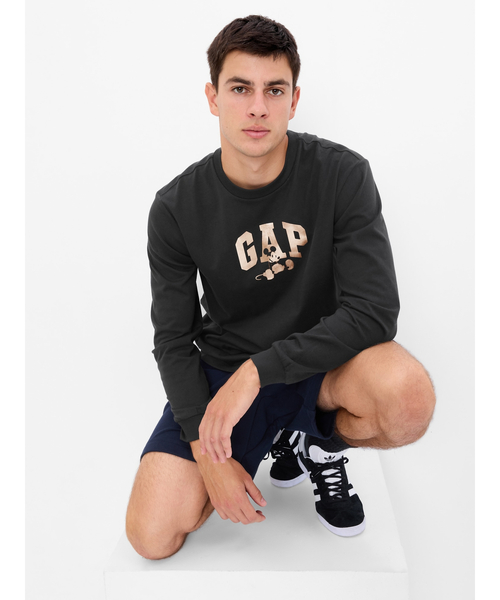 GAP（ギャップ）の「オーガニックコットン100% Gap ディズニー ロゴtシャツ（Tシャツ/カットソー）」 - WEAR