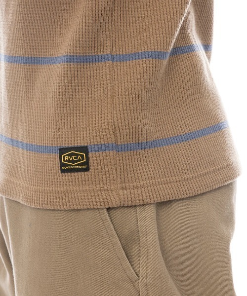 セール】RVCA メンズ DAY SHIFT THERMAL STRIPE LS ロンT 【2025年春