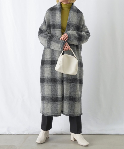 LUCA/LADY LUCK LUCA（ルカ/レディラックルカ）の「SEADRAKE シードレイク イタリアンエアリーロング柄ガウン / ガウンコート（その他アウター）」 - WEAR