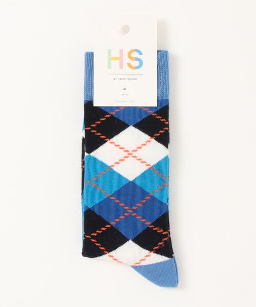 HS by Happy Socks メンズ レディース ARGYLE （ アーガイル ） クルーソックス 10201901（ソックス/靴下 ...