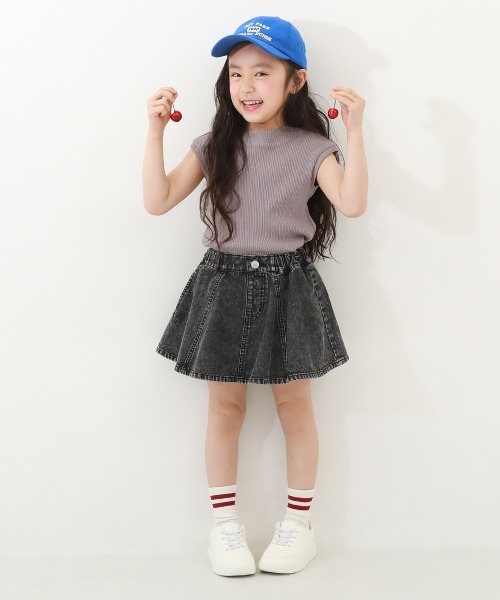 devirock（デビロック）の「1分丈 デニムスカッツ（スカート）」 - WEAR