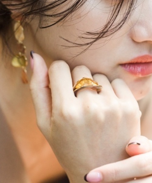 The Rule（ザルール）の「The Rule ザルール : Ore ring:マーブル ダブルリング2本セット（リング）」 - WEAR